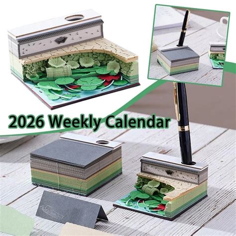 2026 Calendar2026 Time Piece Calendar Hot H9 Q5r6 £1561 Picclick Uk