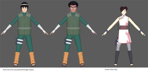 Rock Lee And Tenten The Last By Chakrawarrior2012 On Deviantart