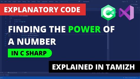 Finding The Power Of A Number In C Sharp Using Math Class Explained