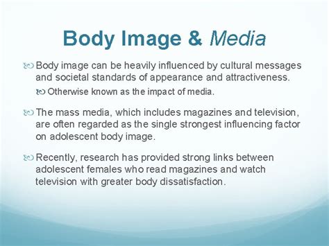 Body Image Planning 10 Exercise One Take Out