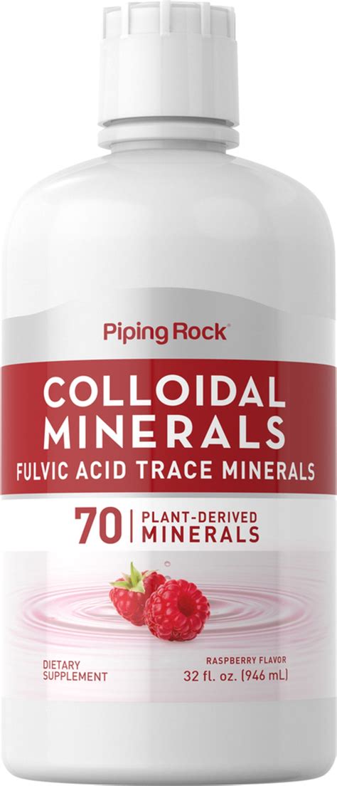 Colloidal Minerals Raspberry 32 Fl Oz 946 Ml Bottle