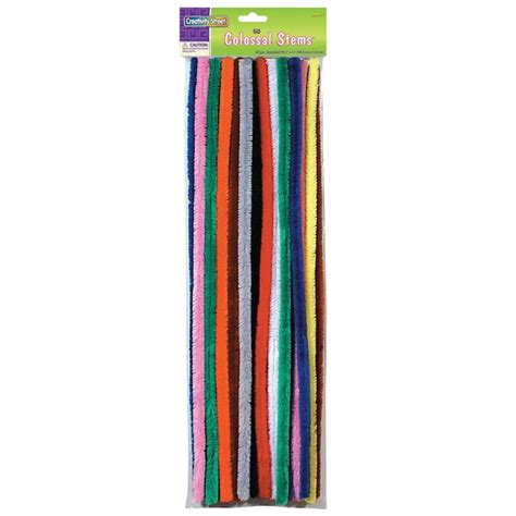 Creativity Street Colossal Chenille Stem 12 X 19 12 Inches Assorted