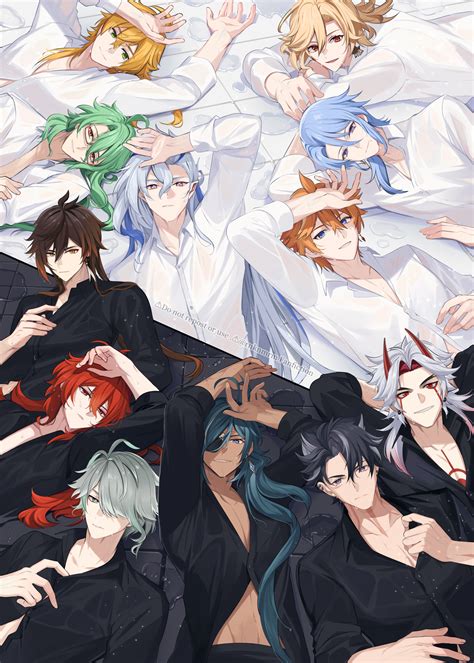 Zhongli Tartaglia Diluc Alhaitham Kaeya And 7 More Genshin Impact