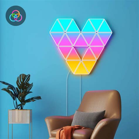 Govee Glide Triangle Wall Light Panels 10 Pack Govee Zenox Hong Kong