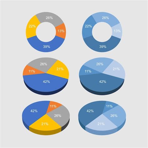 Premium Vector Chart Infographic Business Statistics