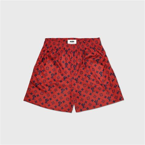 Richie Le Collection Street Market Supply Monogram Shorts Large New
