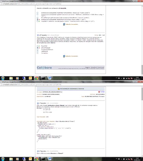 ProgramaÇÃo Orientada A Objetos3 Simulado 2 Programação Orientada A