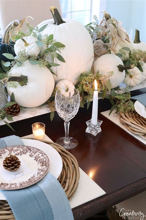 Fall Tabletop Decor Ideas Moody Monday Fall Table Settings Fall Tabletop Decor Fall Tabletop