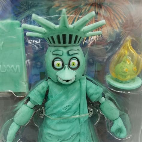 Funko Toys Five Nights At Freddys Liberty Chica Figure Fnaf 4th Of