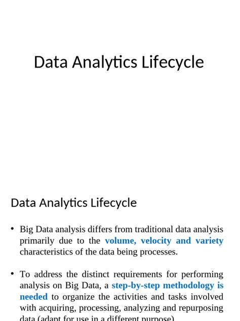 Module I Introduction Data Analytics Life Cycle Part Ii Pdf Data