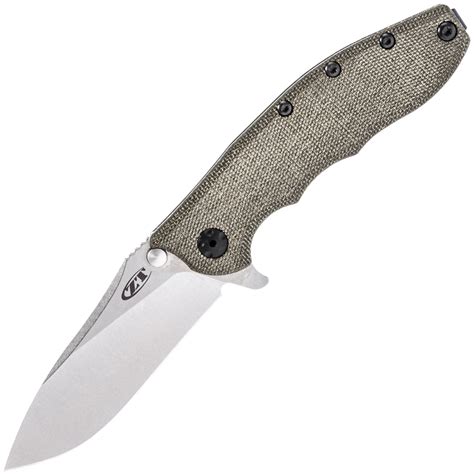 Zt0562mic Zero Tolerance Hinderer 0562 Magnacut Micarta Zero