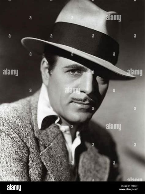 Warner Baxter Was A Popular American Actor Known For His Roles In Early Films This Promotional
