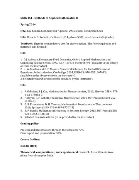 Math451syllabus 2