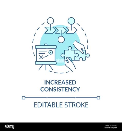 Consistency And Efficiency Stock Vector Images Alamy