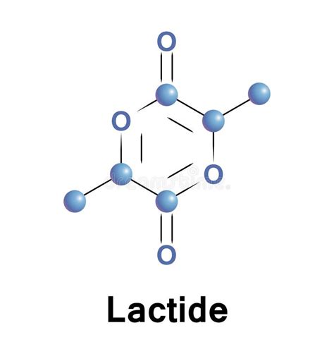 Lactide Vector Molecule Stock Vector Illustration Of Lactide 83394426