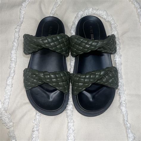 Alias Mae Slides Size 7 Only Worn A Hand Full Of Depop