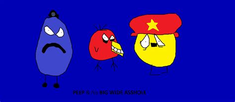 Peep And His Big Wide Asshole Poster By Beaktheowl On Deviantart
