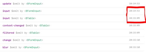 javascript bootstrap vue b table hangs or freezes some times that