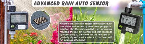 Crosofmi Sprinkler Timerwater Timer With 6 Separate