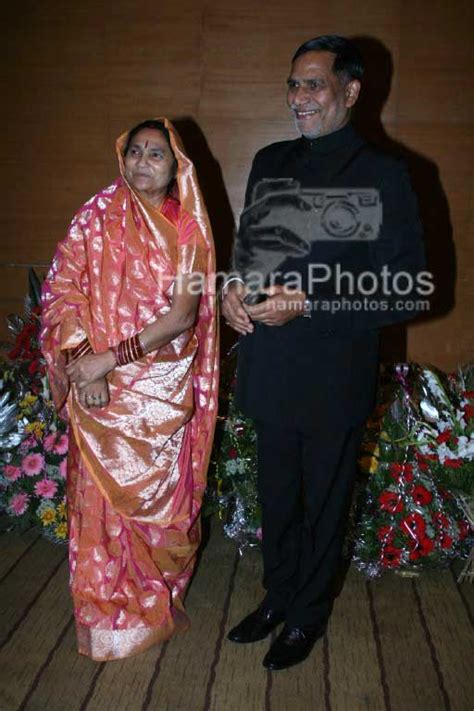Kripa Shankar With Wife At Kripa Shankars Son Sanjay Singhs Engagement To Ankita In Grand