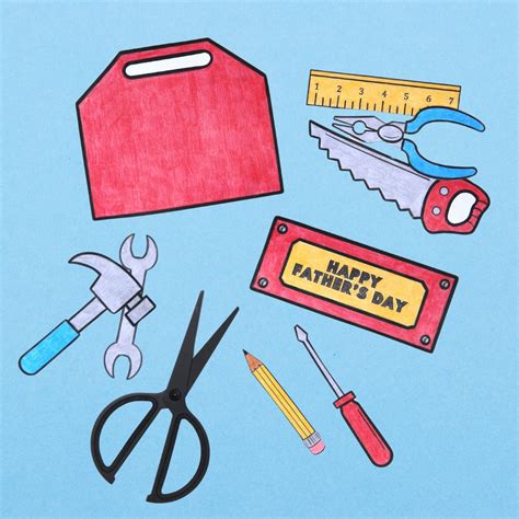 Diy Fathers Day Toolbox Craft — Gathering Beauty