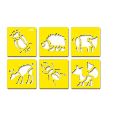 Trafaretai Miškas” Ns0915 Trafaretai Kūrybiniai Rinkiniai Darželio žaislai Ir Edukacinės