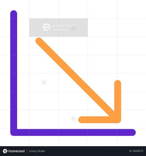 Decrease Chart Animated Icon Download In Json Lottie Or Mp4 Format