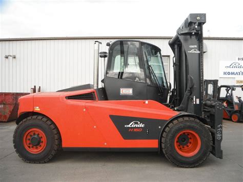 2020 Diesel Linde H1601200 1401 Pneumatic Tire 4 Wheel Sit Down