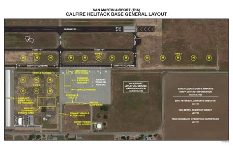 Cal Fire Sets Up A Helitack Base At San Martin Airport County