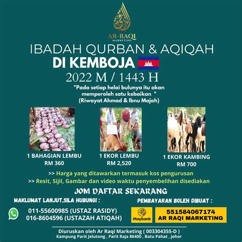 Ar Raqi Marketing Ar Raqi Qurban Kemboja