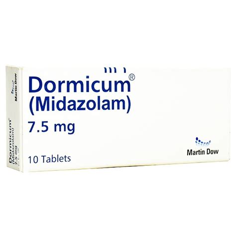 Buy Dormicum 75mg Tablets 10s Online In Pakistan Hamna Pharmacy