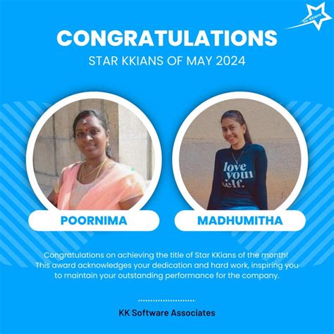 Kk Software Associates On Linkedin Starkkian Starperformers
