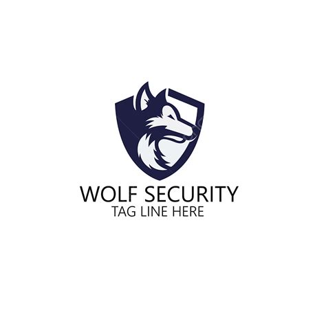 Howling Wolf Logo Vector Hd Png Images Wolf Security Logo Wolf Wolf Security Logo Png Image