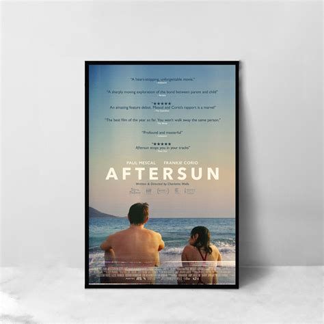 Aftersun Movie Poster High Quality Canvas Art Print Room Decoration