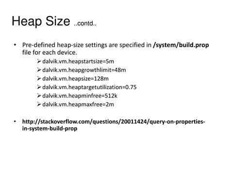 Ppt Fixing Memory Leaks In Android Applications Using Ddms And Mat Powerpoint Presentation Id