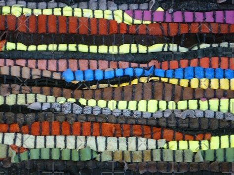 Rugged Rag Rug Pattern By Yampimon Redbubble