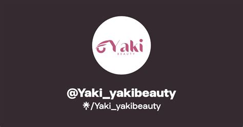 Yaki Yakibeauty Instagram Tiktok Linktree