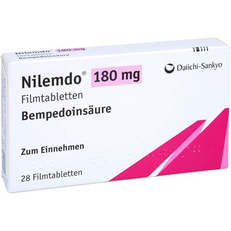 Nilemdo 180 Mg Filmtabletten 28 St Auf E Rezept Kaufen Aponeo