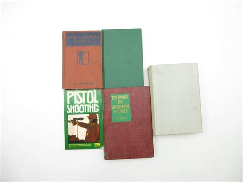 Assorted Pistols And Revolvers Book Lot