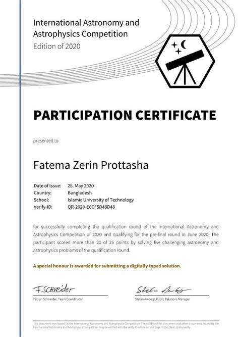 Fatema Zerin P On Linkedin Astrophysics Iaac 11 Comments