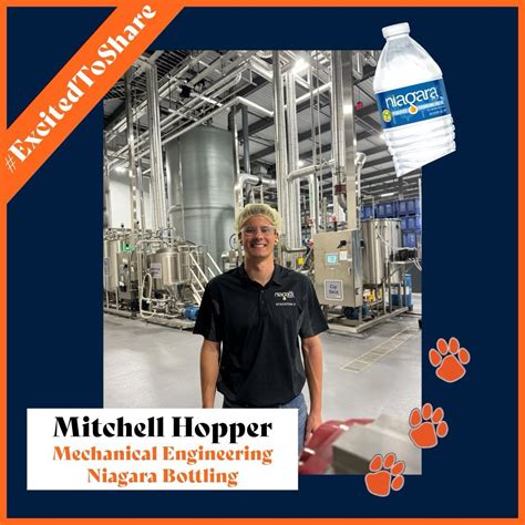 Mitchell Hopper Is Part Of Soecss Class Of ‘25 And Is Working As A Plant Manufacturing Intern At