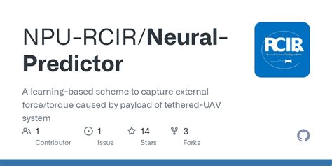 Github Npu Rcirneural Predictor A Learning Based Scheme To Capture External Forcetorque