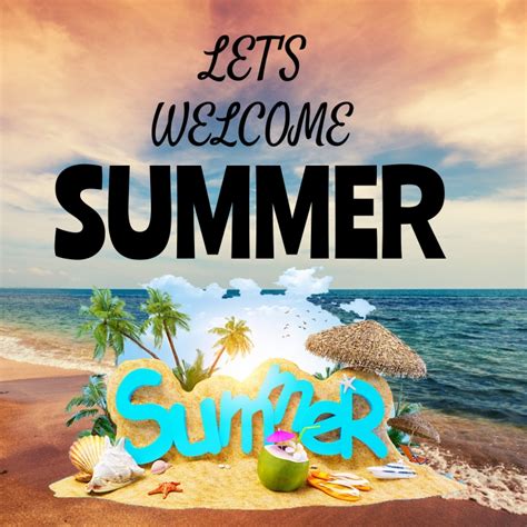 Summer Post Templat Postermywall