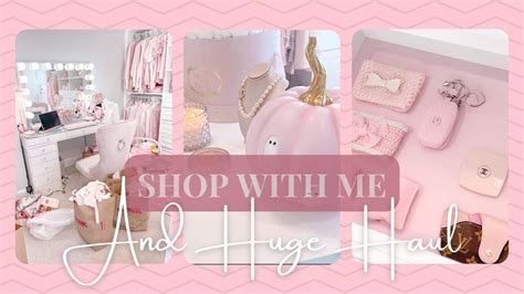 Shop With Me Homegoods Tjmaxx Marshalls Ross And Huge Pink Girly Haul