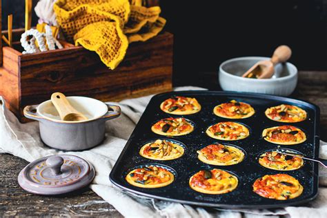Beste Mini Käse Quiches Mit Mangold Holla Die Kochfee