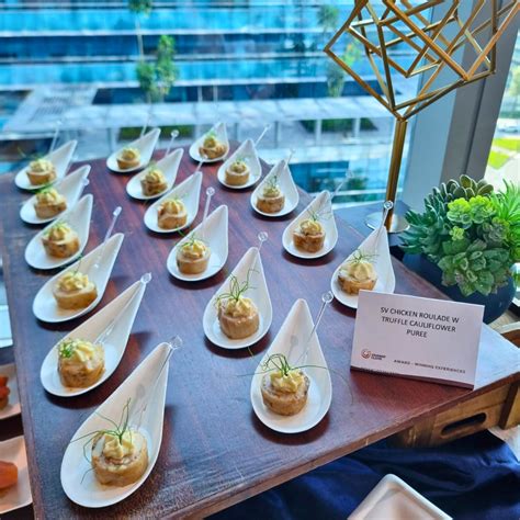 Canapés Cocktail Reception