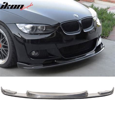 Compatible With 2006 2011 Bmw E90 E1991 3 Series Cf H Style Front Bumper Lip For Aftermarket M