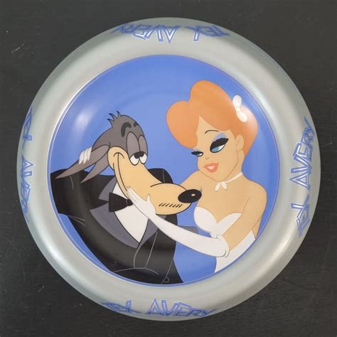 Tex Avery Wolf And Red Ashtray By Demons And Merveilles