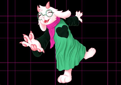 I Made Ralsei Fanart Doing Pose That I Got An Impression It Doesnt
