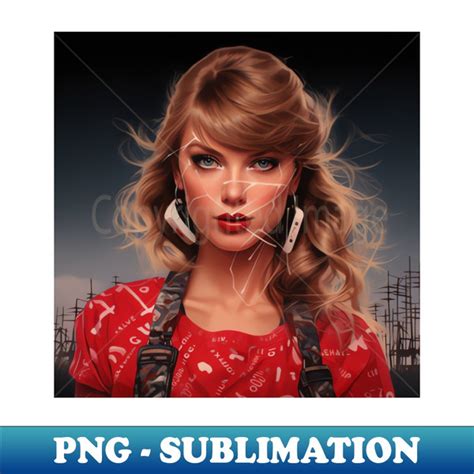 Taylor Swift Ai Art Signature Sublimation Png File Perfe Inspire